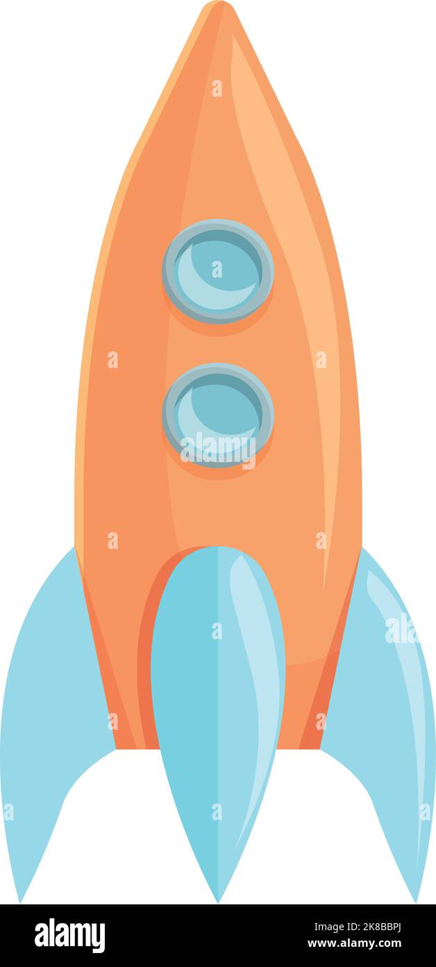 Rocket toy icon cartoon vector. Store shelf. Robot element Stock Vector ...