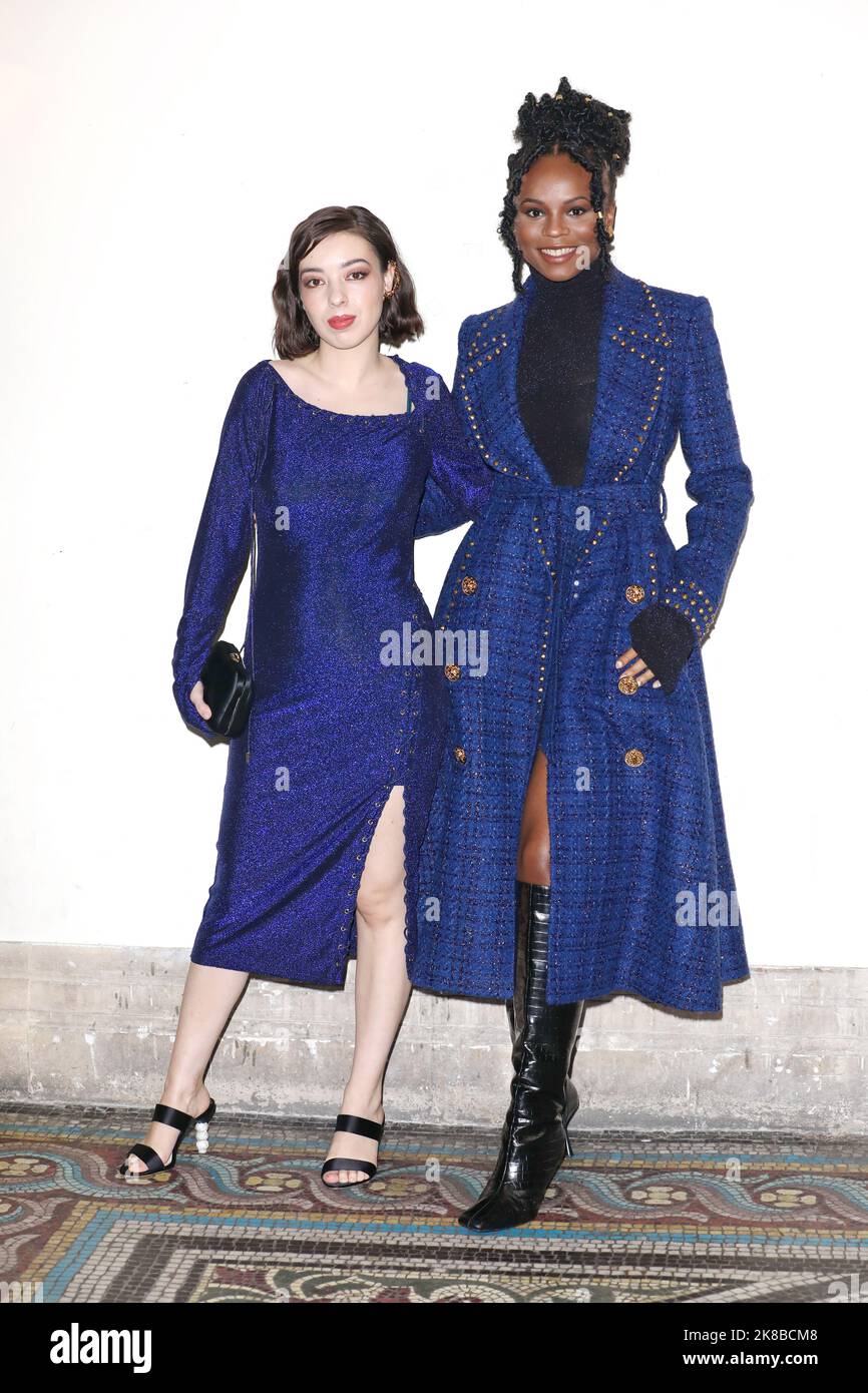 Marli Siu and Aliyah Odoffin attend Mithridate Spring/Summer 2023 ...