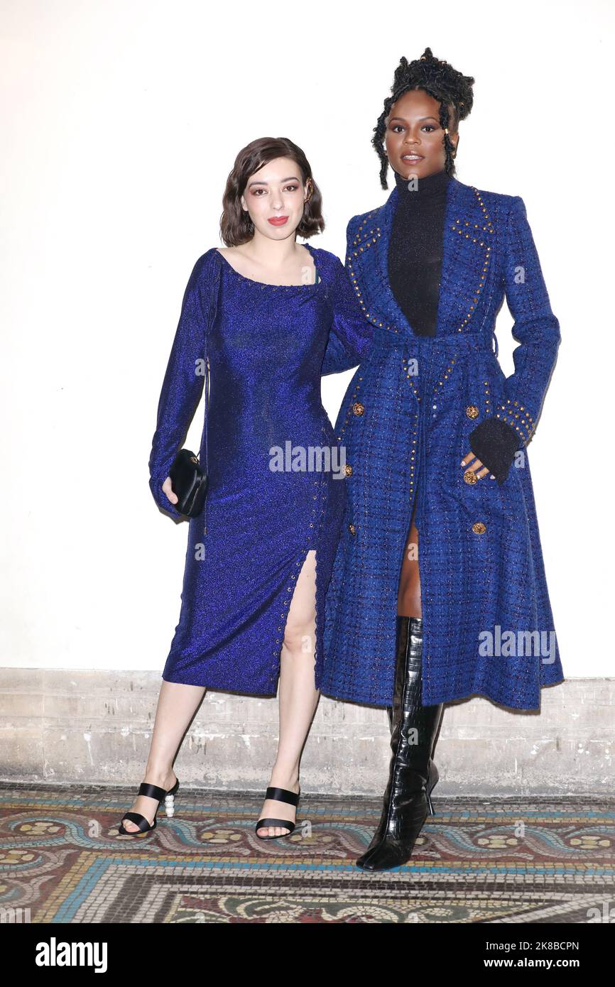 Marli Siu and Aliyah Odoffin attend Mithridate Spring/Summer 2023 ...