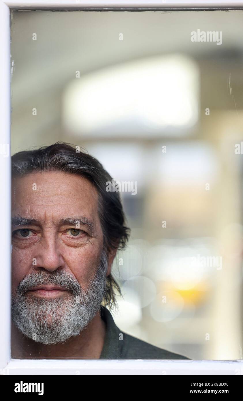 Irish actor Ciaran Hinds pose for photo on October 7, 2022 in Samobor ...