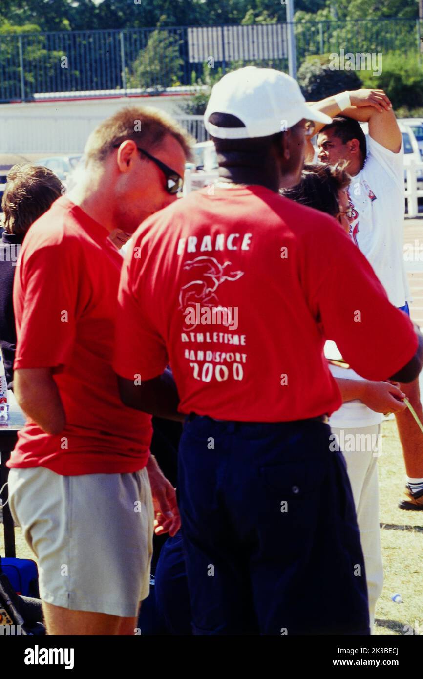 Handisport France championship, Bron, Rhone-Alps region, France Stock ...