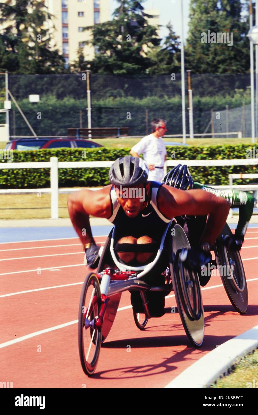 Handisport France championship, Bron, Rhone-Alps region, France Stock ...