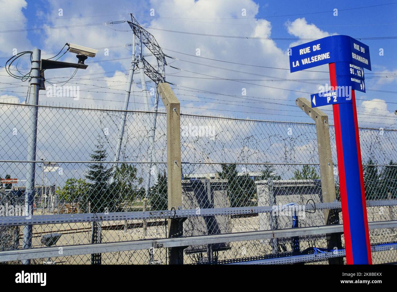 Bugey nuclear plant, Saint-Vulbas, Thone, Rhone-Alps, France Stock ...
