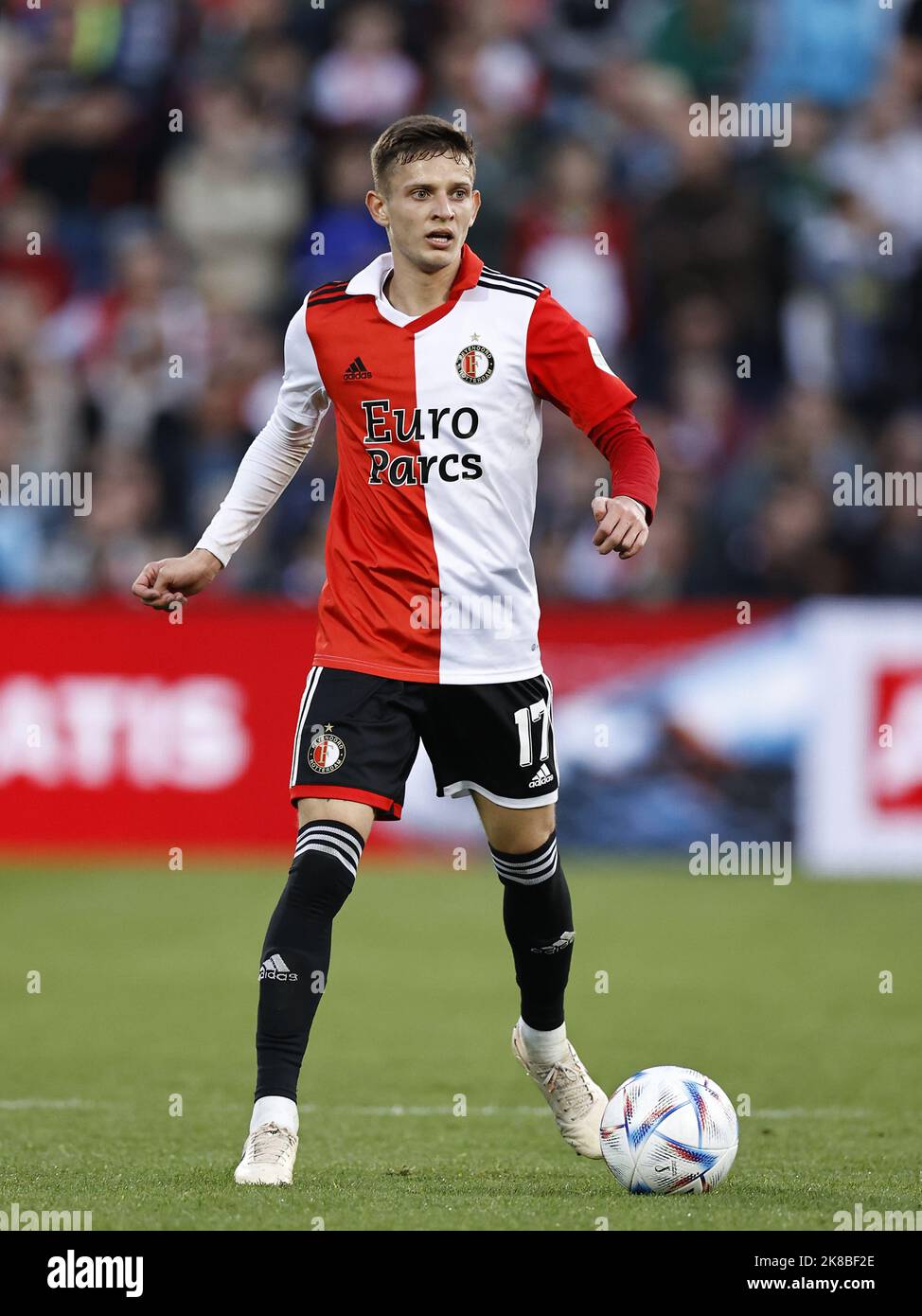 ROTTERDAM - Sebastian Szymanski of Feyenoord during the Dutch Eredivisie match between Feyenoord ...