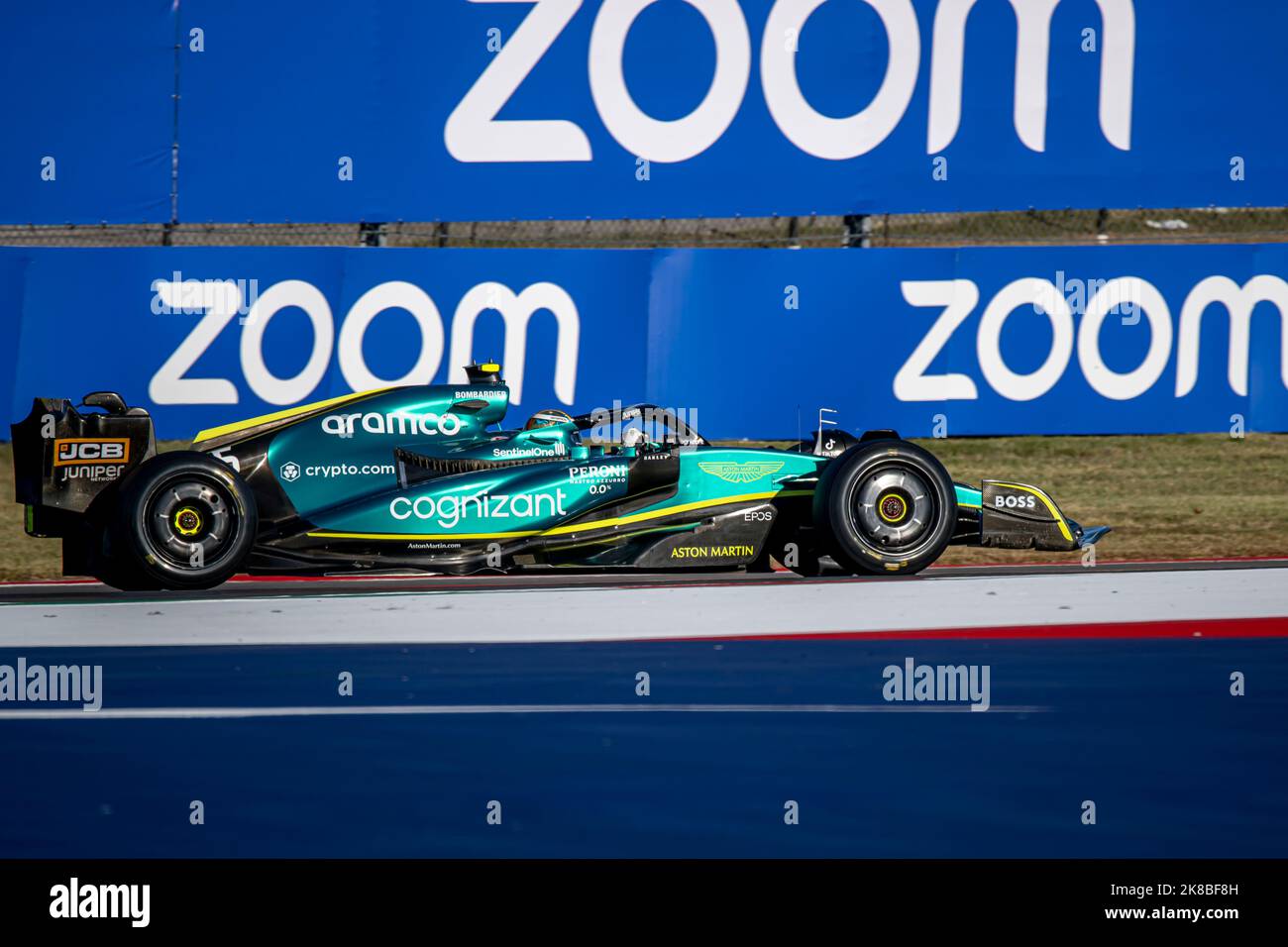 Austin, Texas, United States, 22nd Oct 2022, Sebastian Vettel, from ...