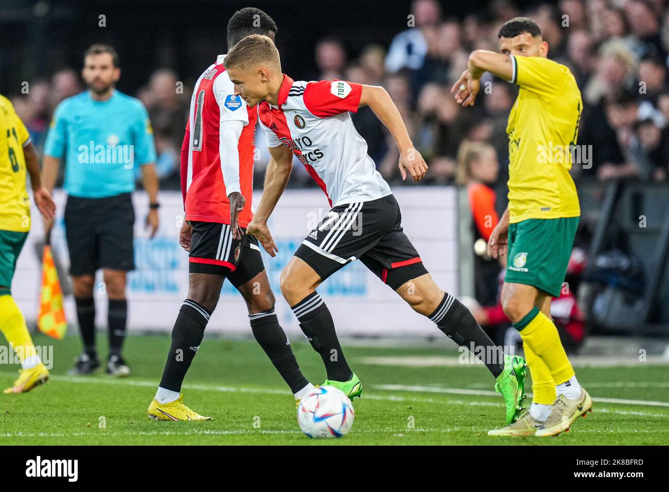 Rotterdam - Noah Naujoks of Feyenoord during the match between ...