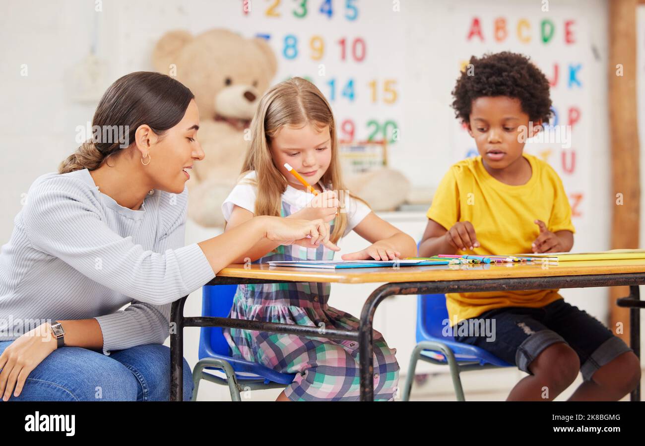 Im here to teach your child the necessary skills. a young woman ...