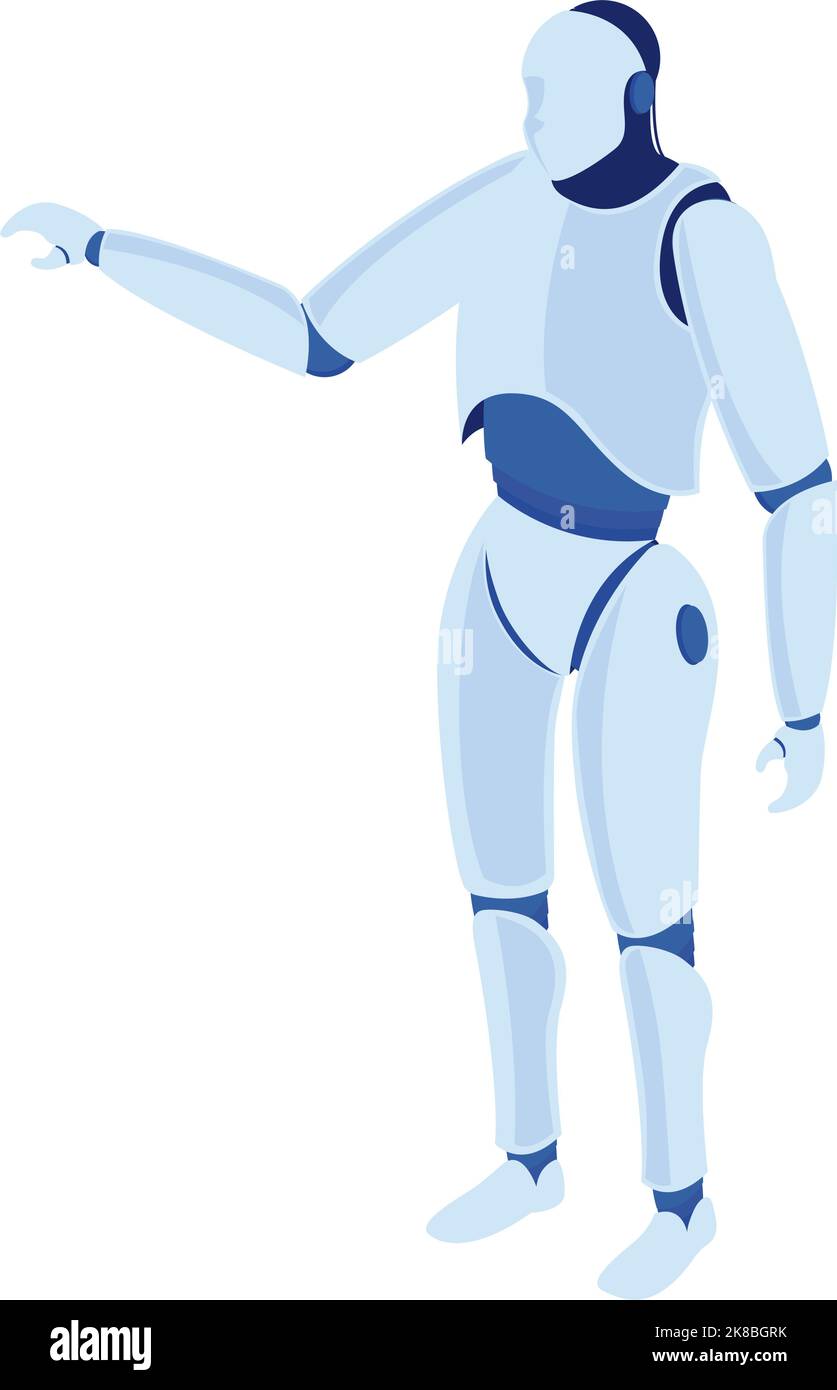 ai robot standing tech character Stock Vector Image & Art - Alamy
