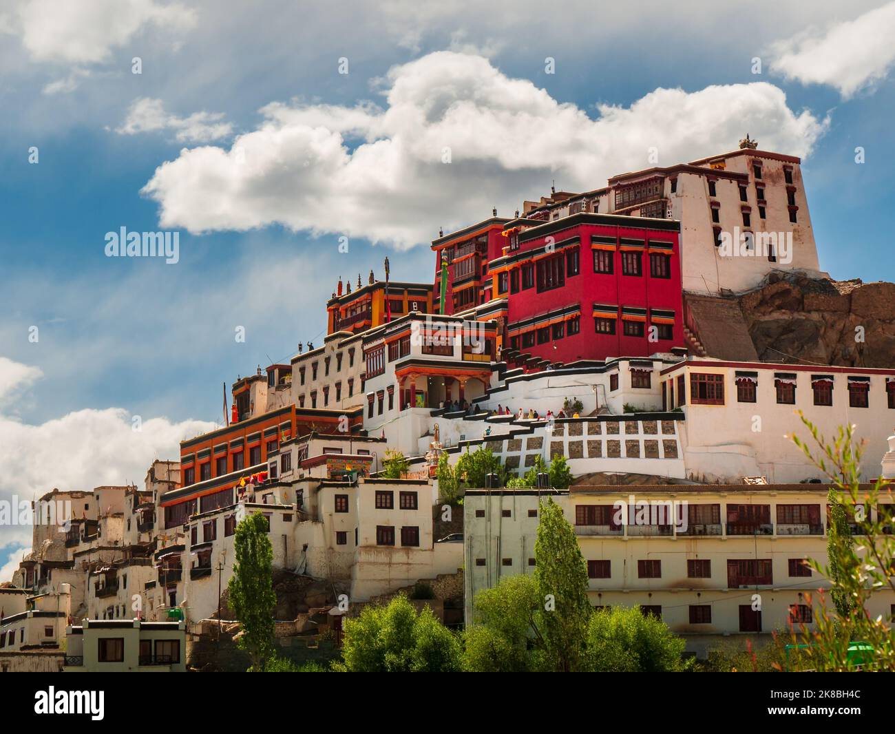 Thikse Gompa or Thikse Monastery is the largest gompa in central Ladakh ...