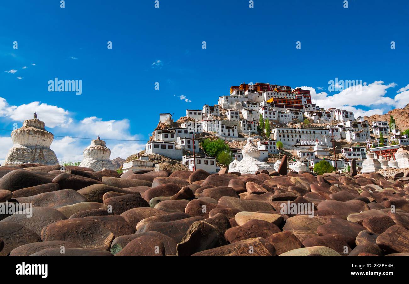 Thikse Gompa or Thikse Monastery is the largest gompa in central Ladakh ...