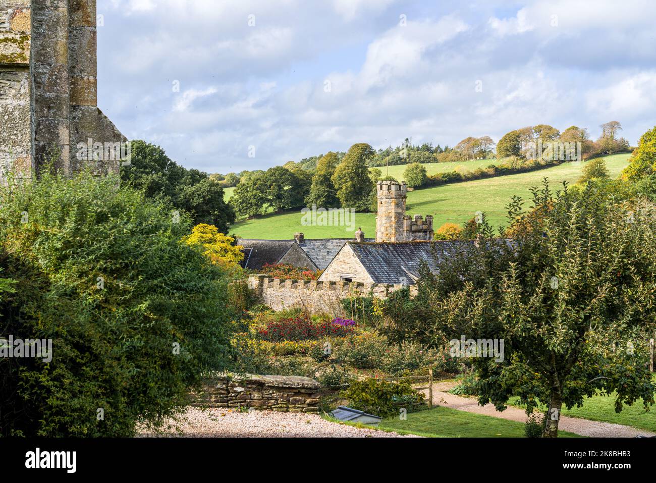Buckland Abbey, former home of Sir Francis Drake. Gardens are fabulous ...