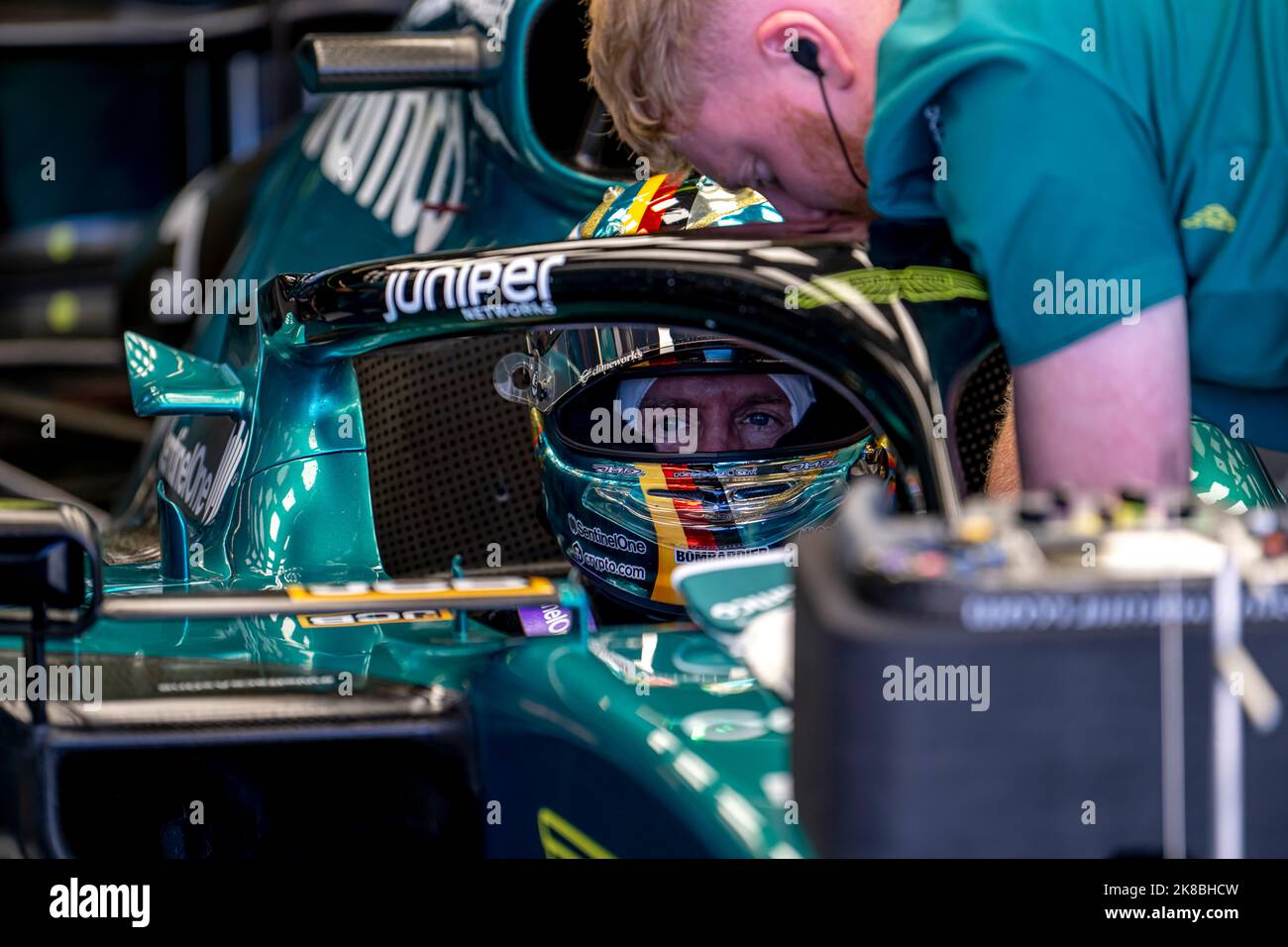 Austin, Texas, United States, 22nd Oct 2022, Sebastian Vettel, from ...