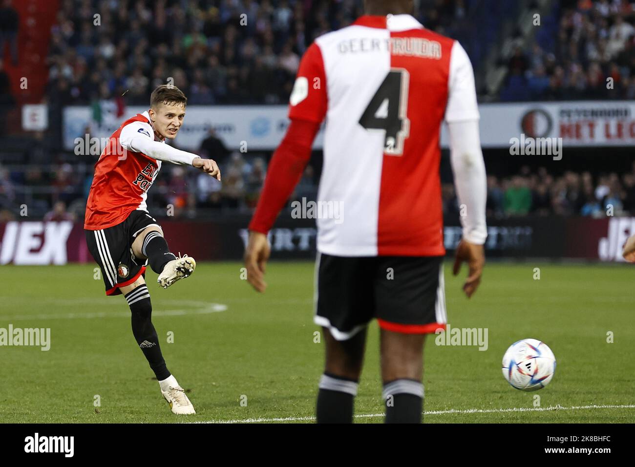ROTTERDAM - Sebastian Szymanski of Feyenoord during the Dutch ...
