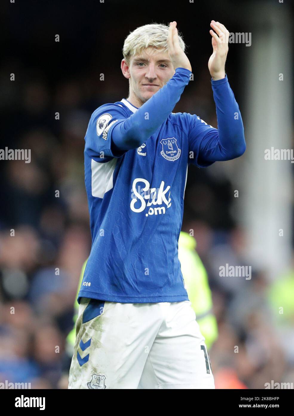 Goodison Park, Liverpool, UK. 22nd Oct, 2022. Premier League football ...