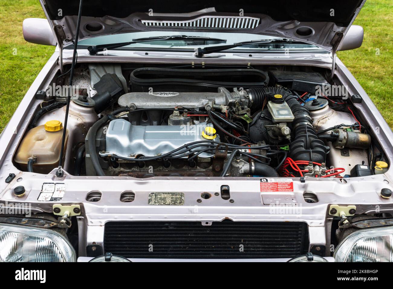 Ford Escort XR3i. Hoghton Tower Classic Car Show 2022 Stock Photo - Alamy