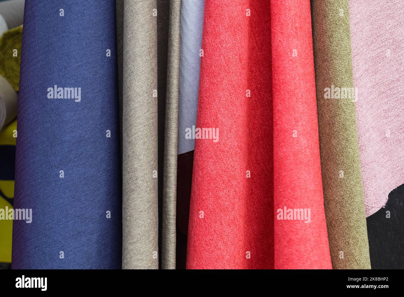 Samples of vintage fabrics hi-res stock photography and images - Alamy