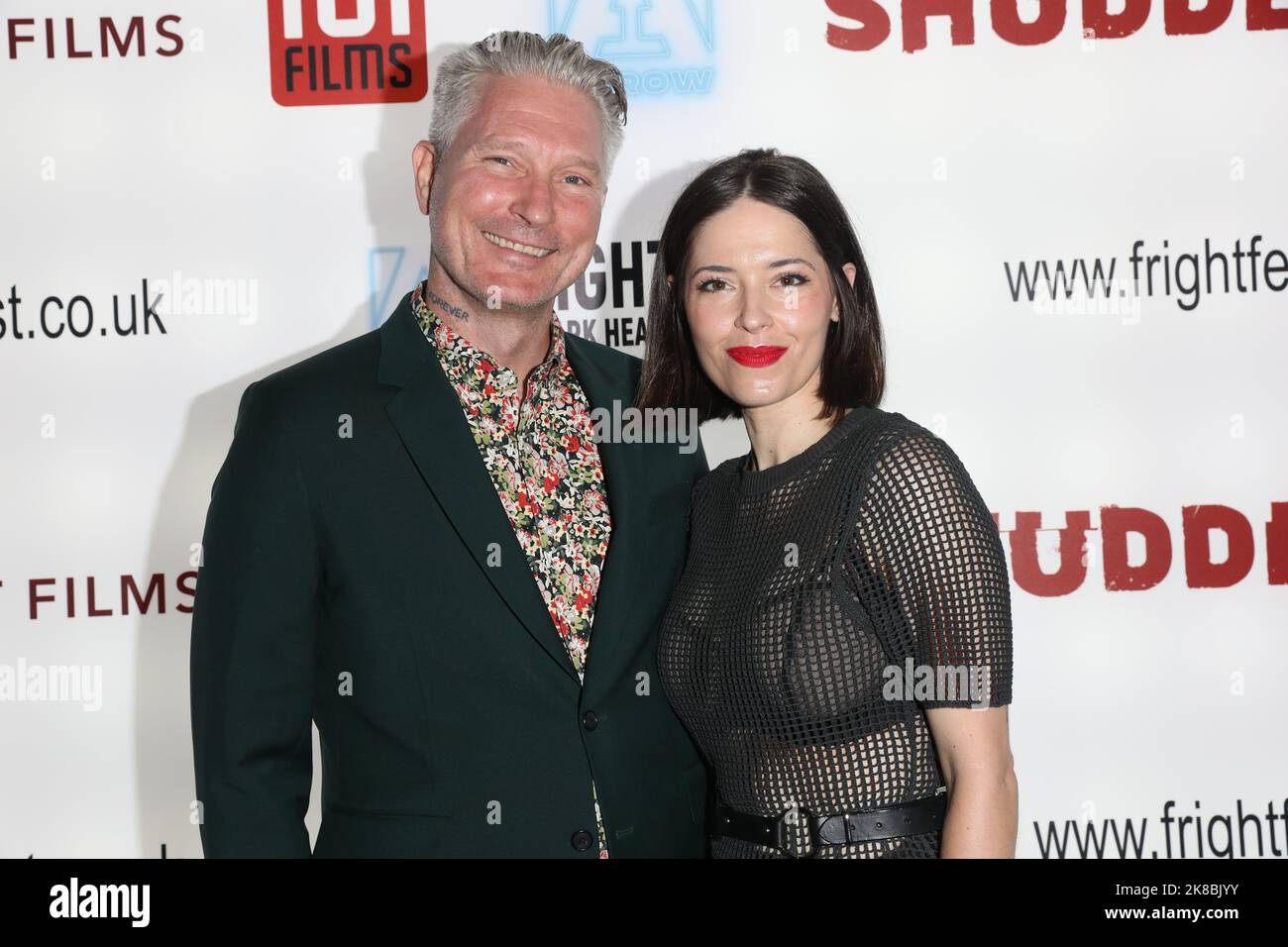 Travis Stevens and Sara Lind attend 'A Wounded Fawn' film premiere ...