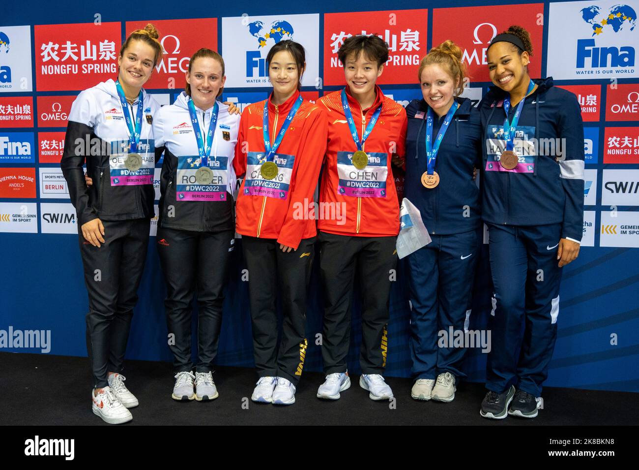 Berlin, Germany. 22nd Oct, 2022. Water diving: World Cup, award ...