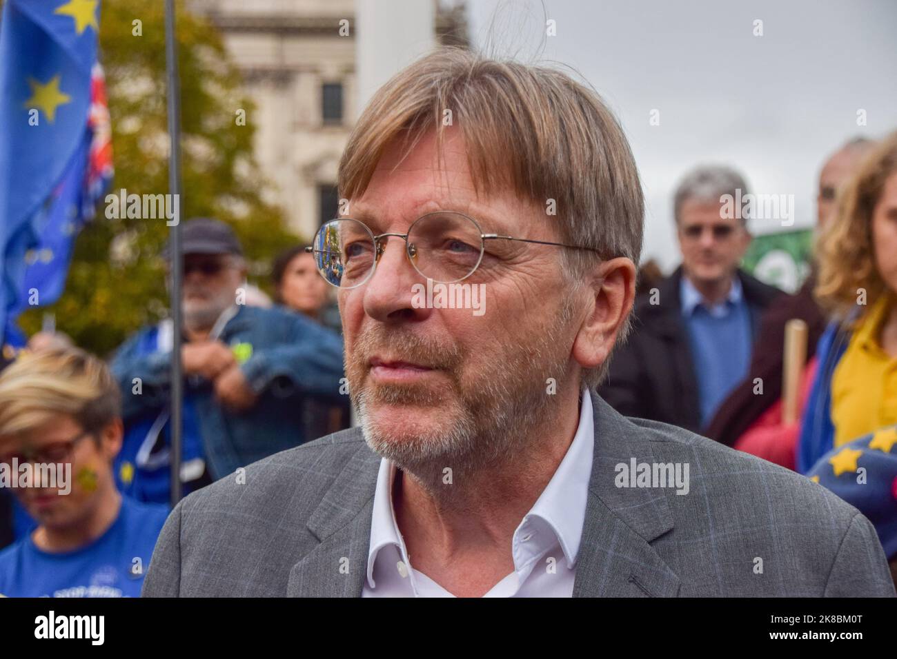 London, UK. 22nd October 2022. Former Prime Minister of Belgium and ...
