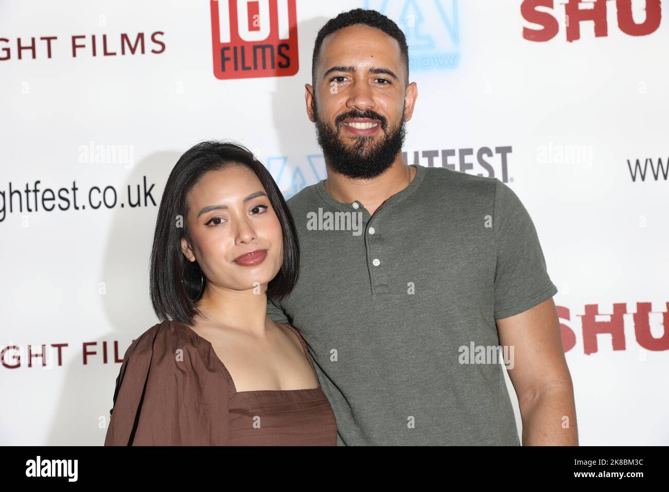 Corey Deshon and Vivian Ngo attends 'Daughter' film premiere at Arrow ...