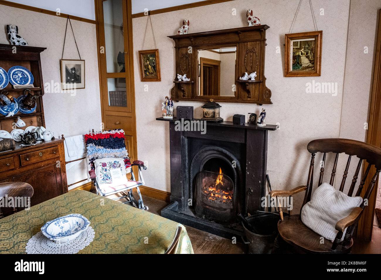 The National Slate Museum sits below Dinorwic Slate Quarry, situated ...