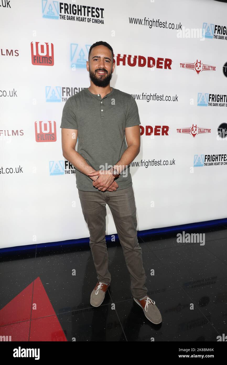 Corey Deshon attends 'Daughter' film premiere at Arrow FrightFest held ...