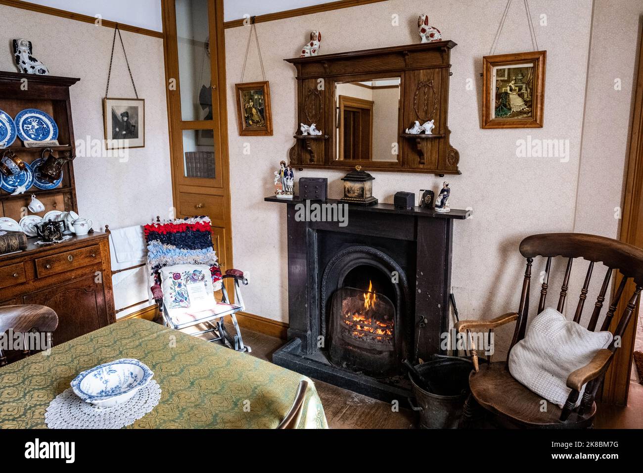 The National Slate Museum sits below Dinorwic Slate Quarry, situated ...
