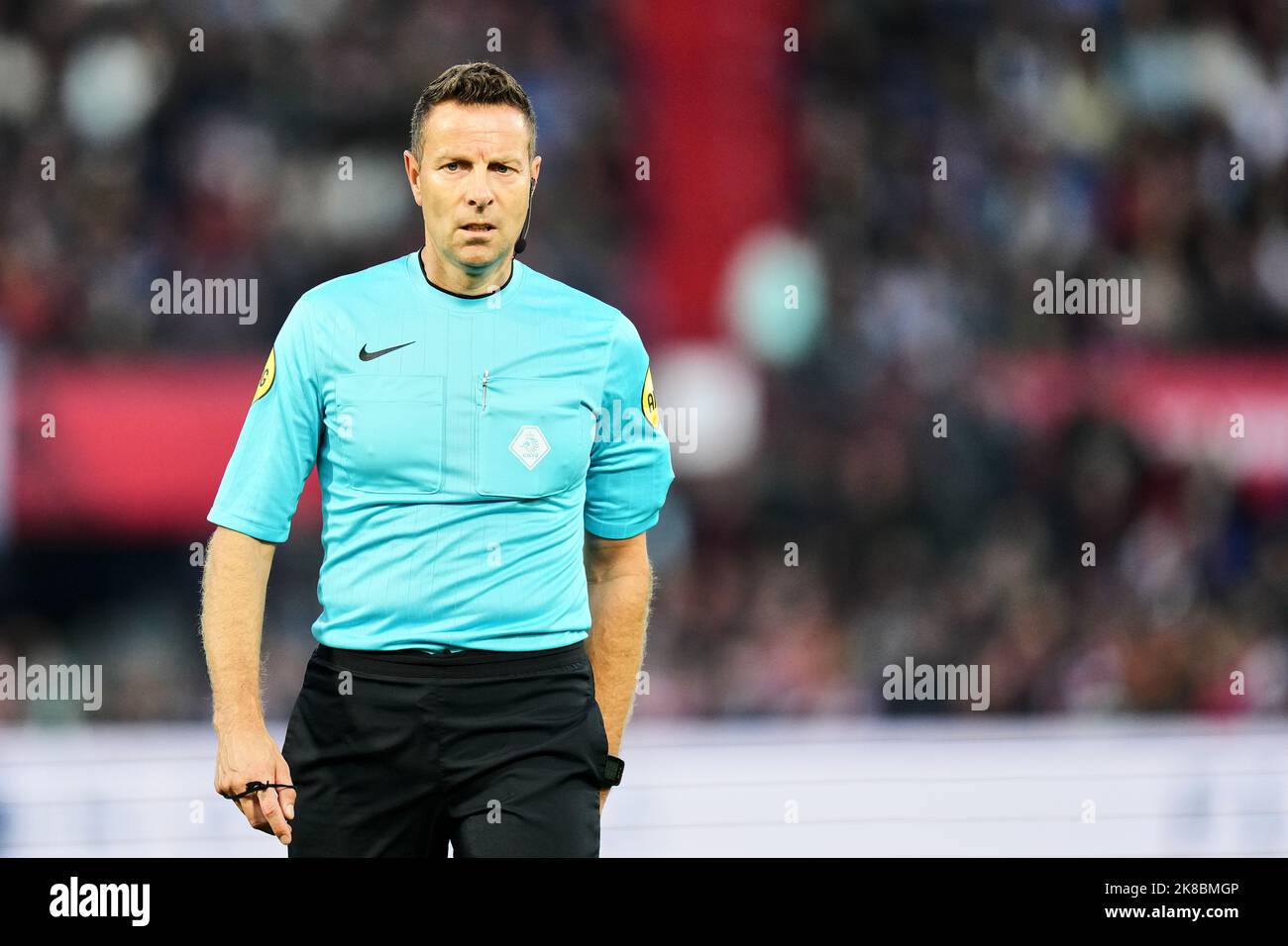 Rotterdam - Referee Pol van Boekel during the match between Feyenoord v ...