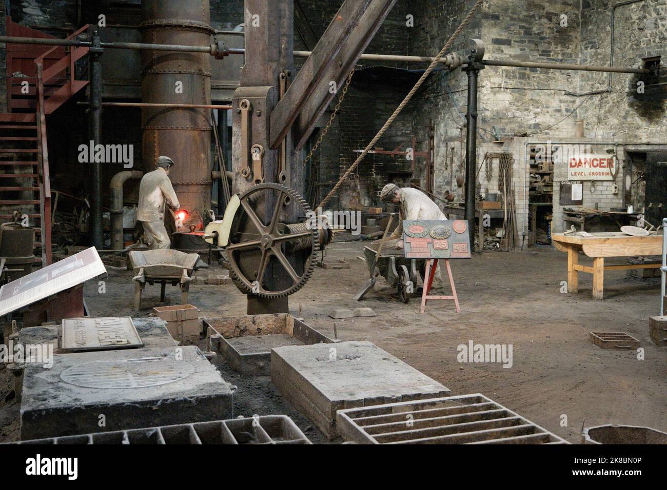The National Slate Museum sits below Dinorwic Slate Quarry, situated ...