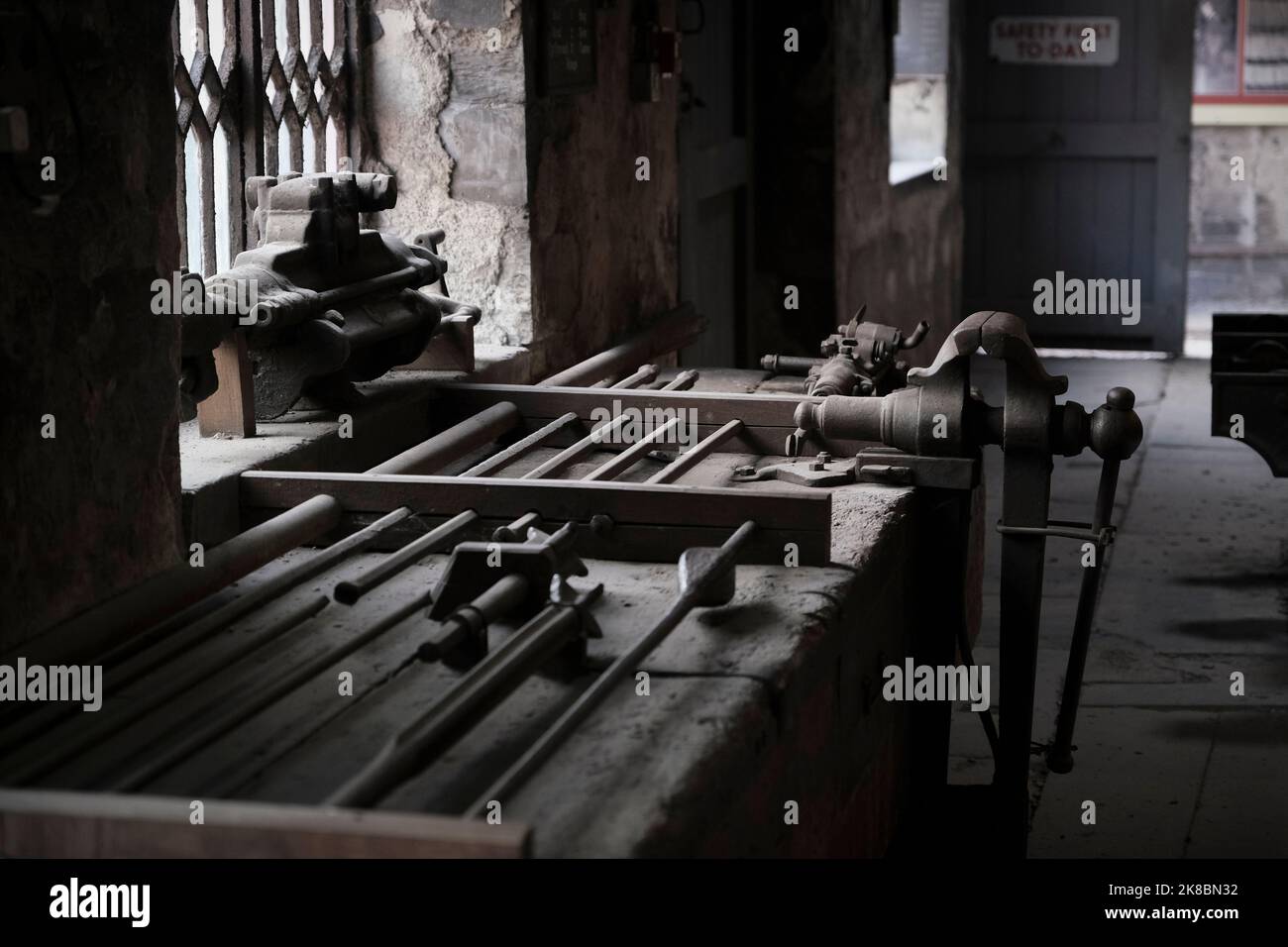 The National Slate Museum sits below Dinorwic Slate Quarry, situated ...
