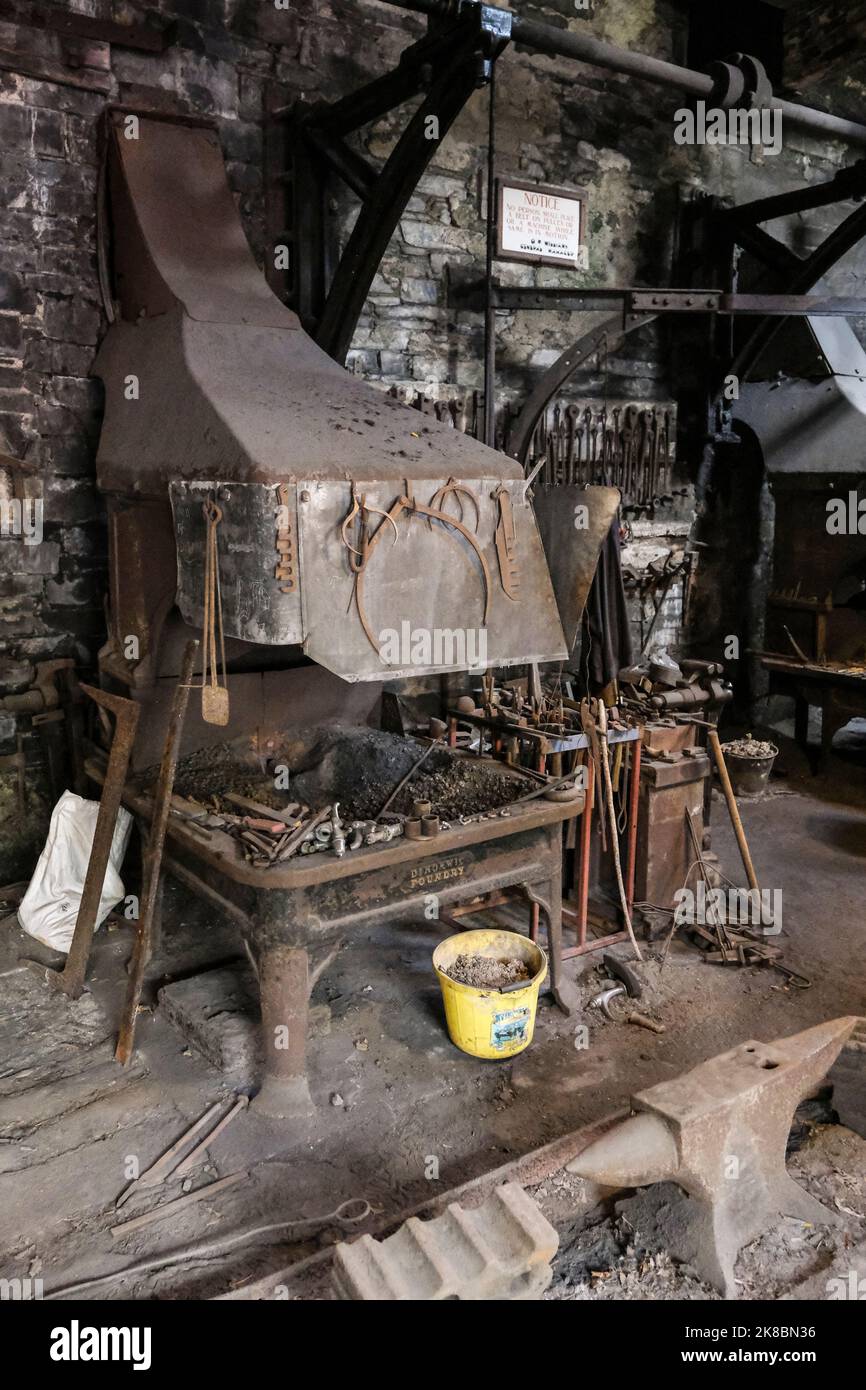 The National Slate Museum sits below Dinorwic Slate Quarry, situated ...