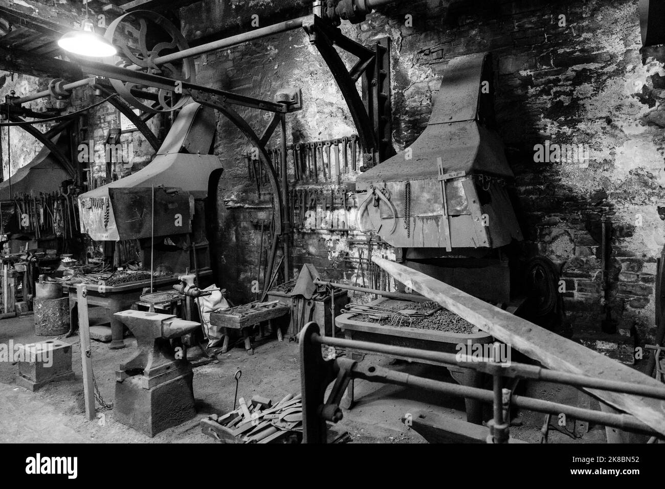 The National Slate Museum sits below Dinorwic Slate Quarry, situated ...