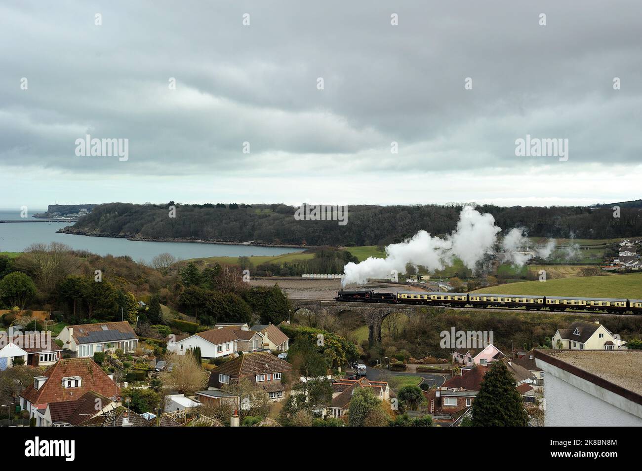 "Lydham Manor" (running as class pioneer 7800 "Torquay Manor") on ...