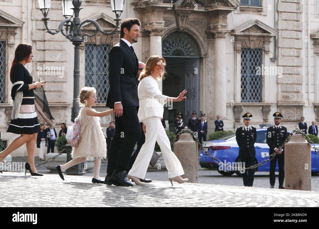 Rome, Italy. 22nd Oct, 2022. New Italian Minister Annamaria Casellati ...