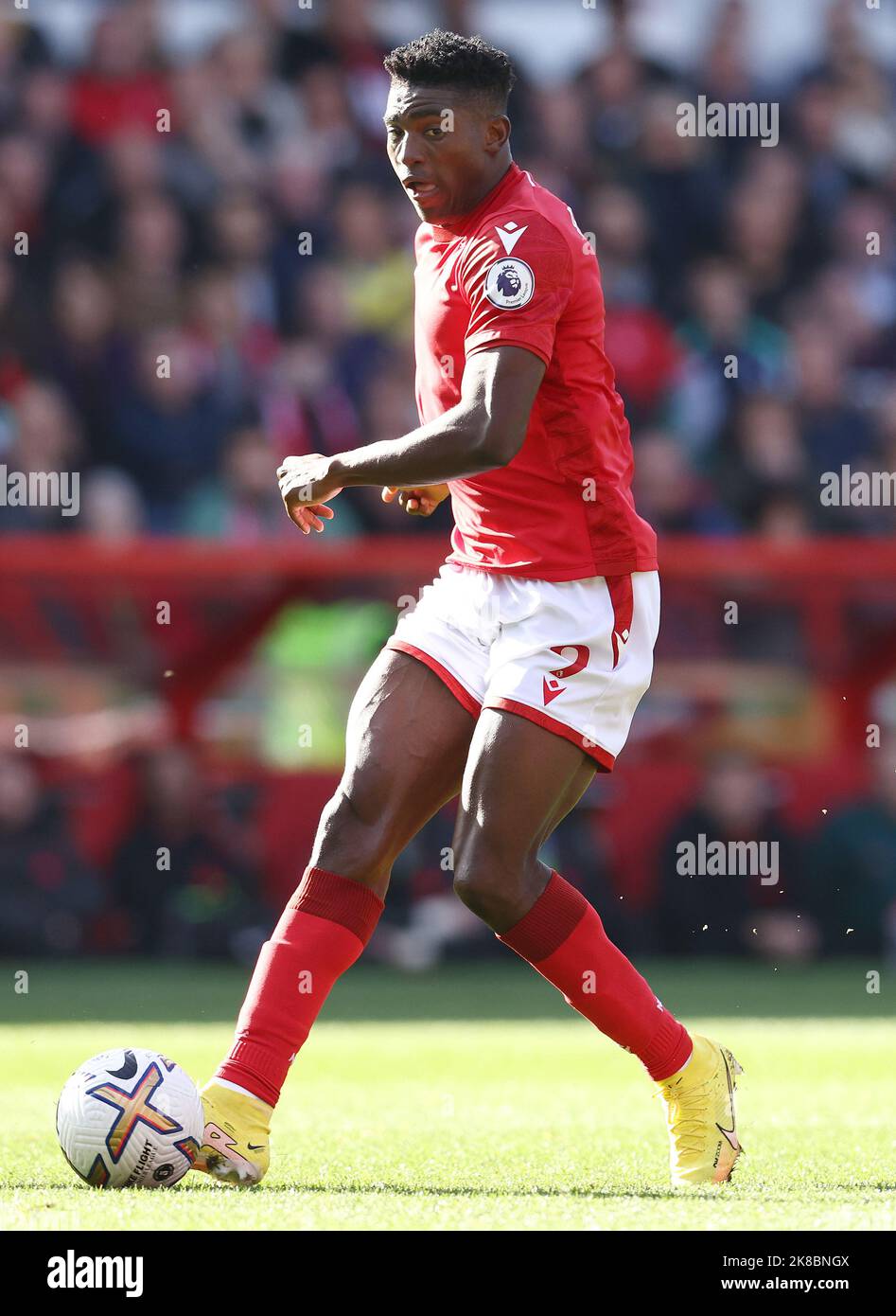 Nottingham, UK. 22nd Oct, 2022. Taiwo Awoniyi of Nottingham Forest ...