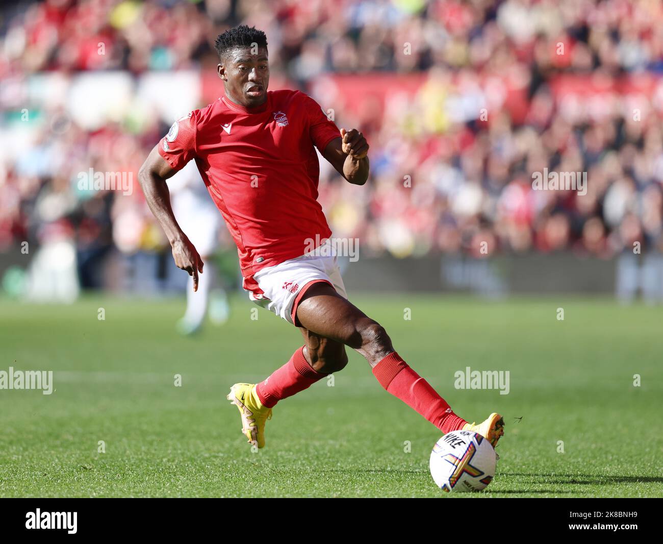 Nottingham, UK. 22nd Oct, 2022. Taiwo Awoniyi of Nottingham Forest ...