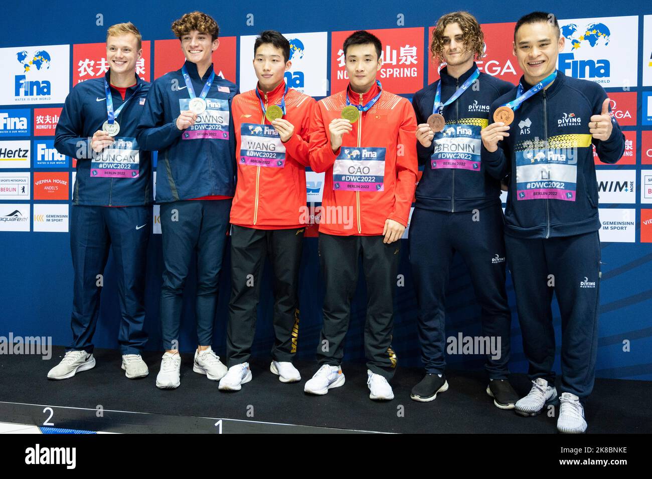Berlin, Germany. 22nd Oct, 2022. Water diving: World Cup, award ...