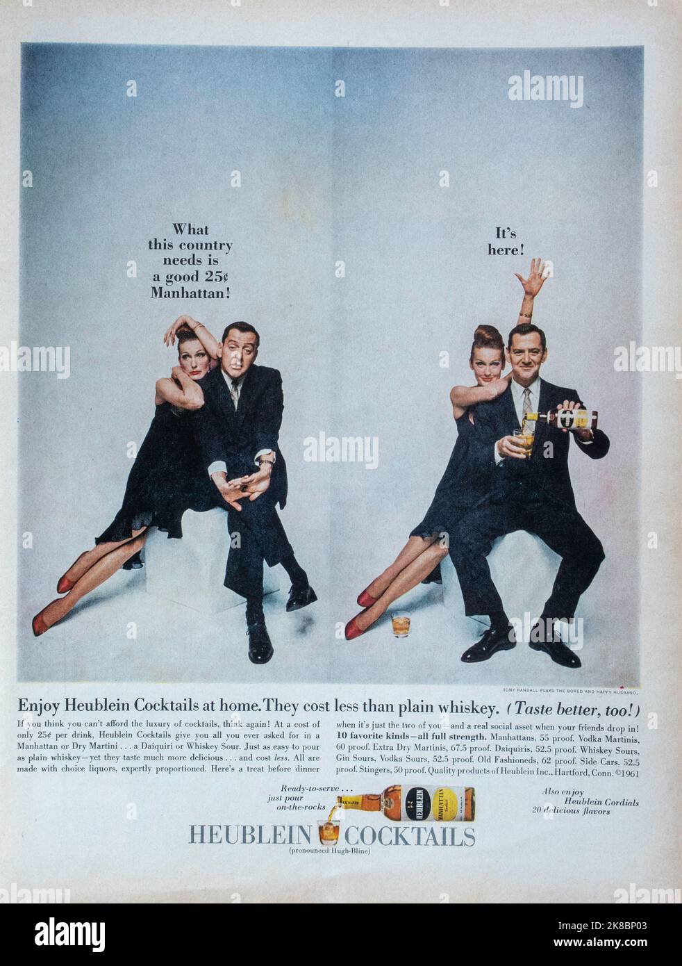 Vintage 4 August 1961 "Life" Magazine Advert, USA Stock Photo - Alamy