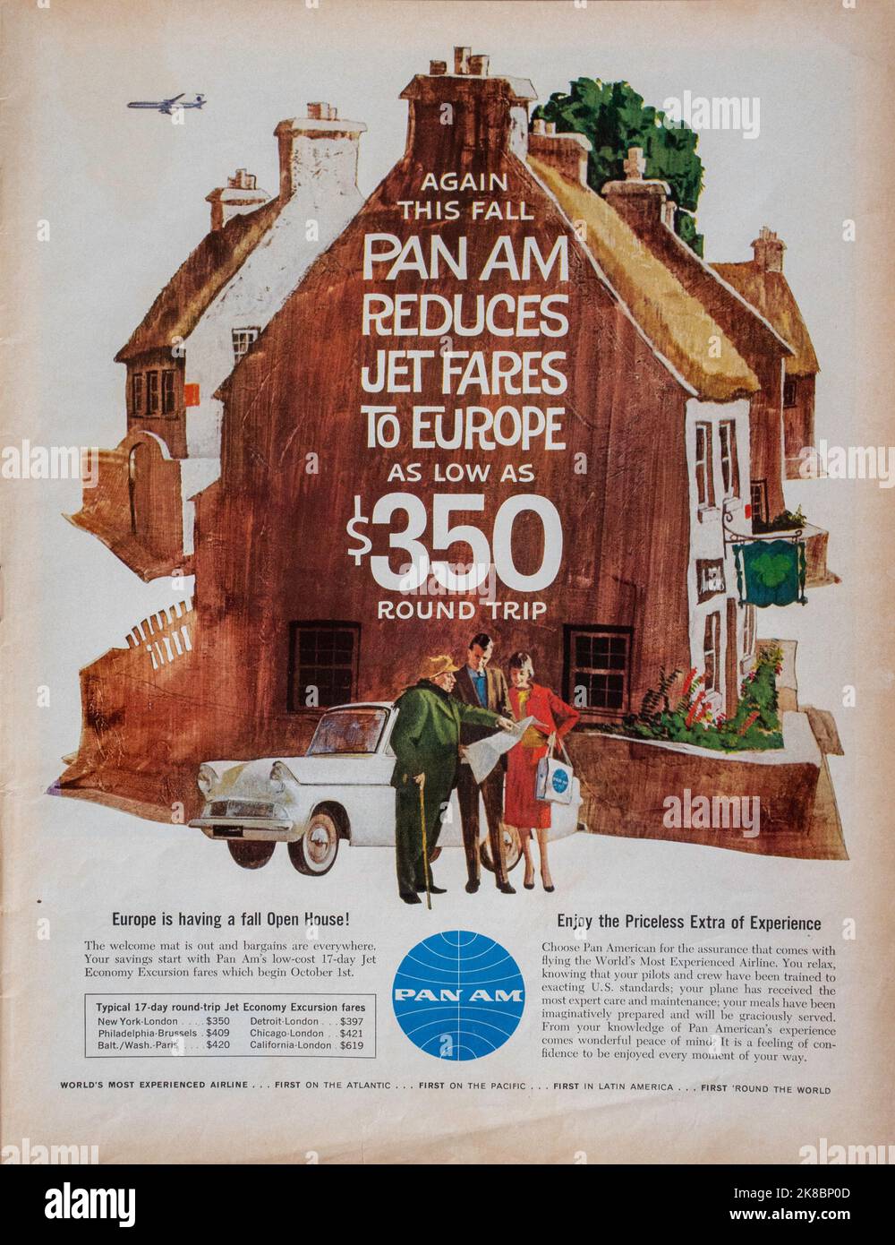 Vintage 4 August 1961 "Life" Magazine Advert, USA Stock Photo - Alamy