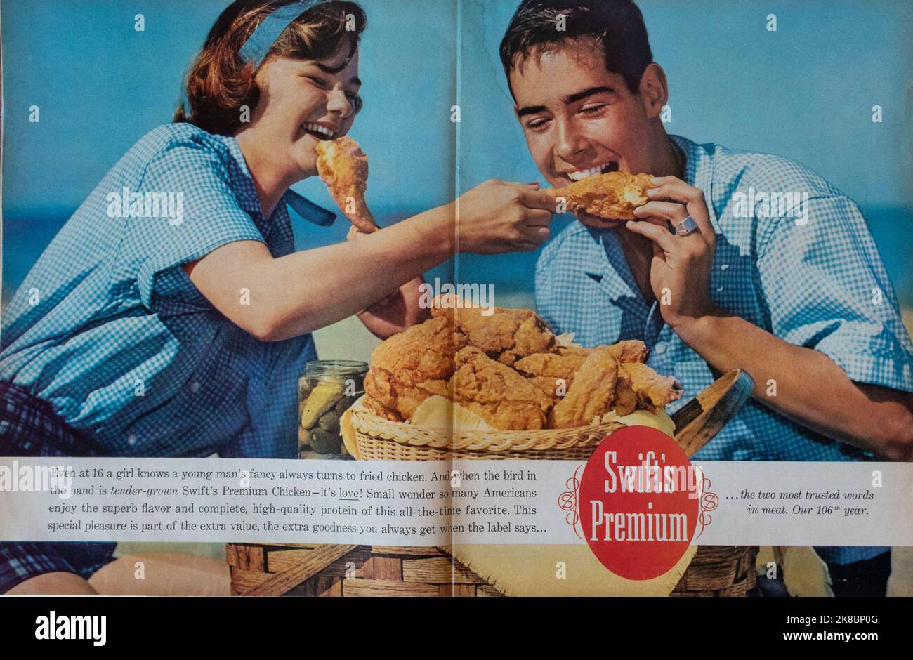 Vintage 4 August 1961 "Life" Magazine Advert, USA Stock Photo - Alamy