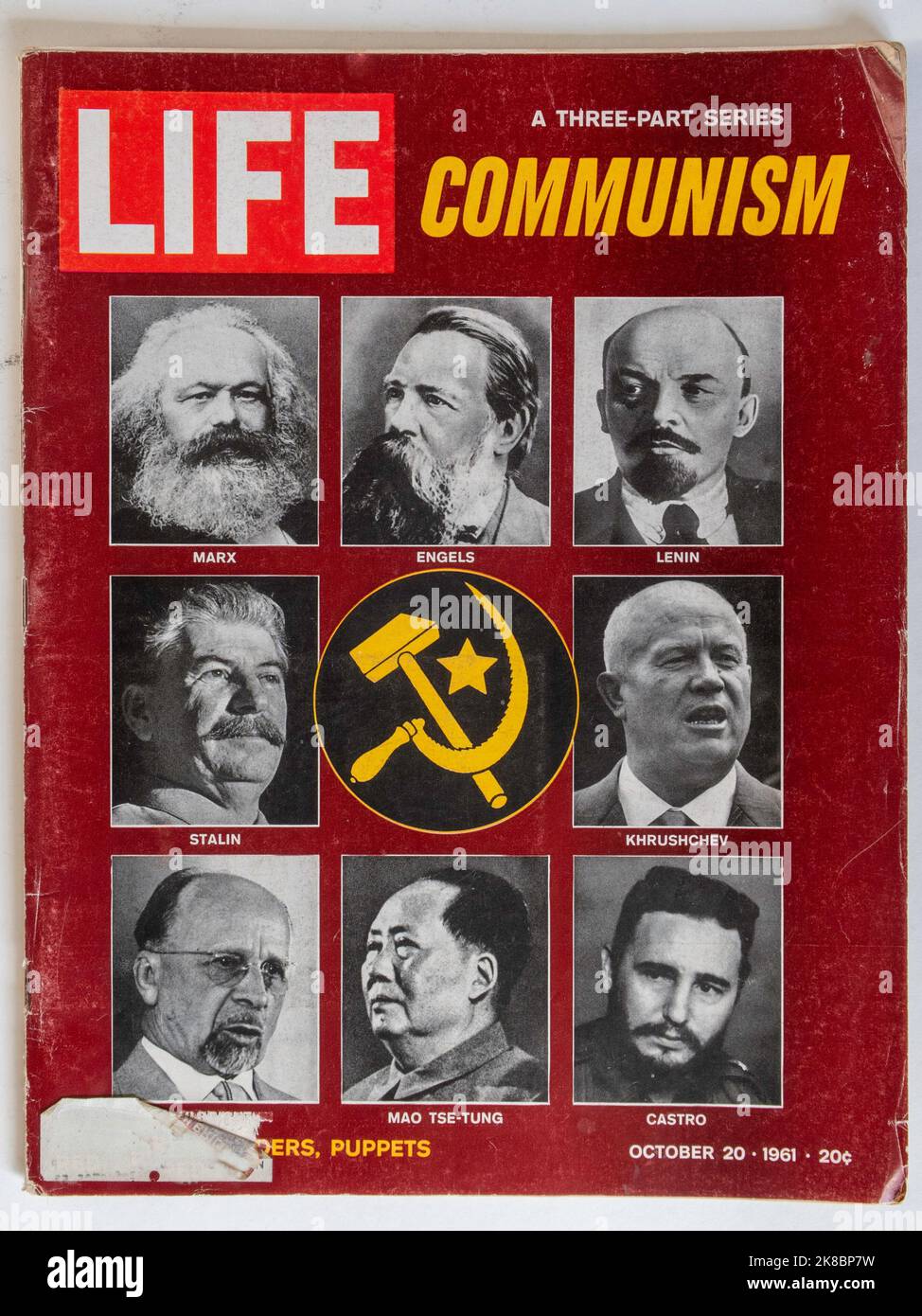 Vintage 20 October 1961 "Life" Magazine Cover, USA Stock Photo - Alamy