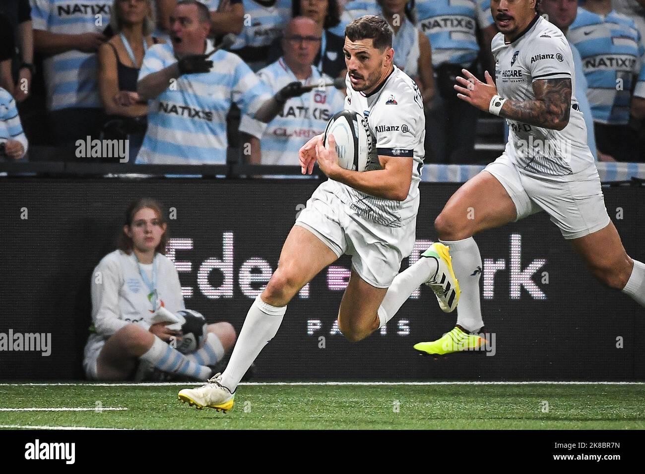 Anthony BOUTHIER of Montpellier during the French championship Top 14 ...