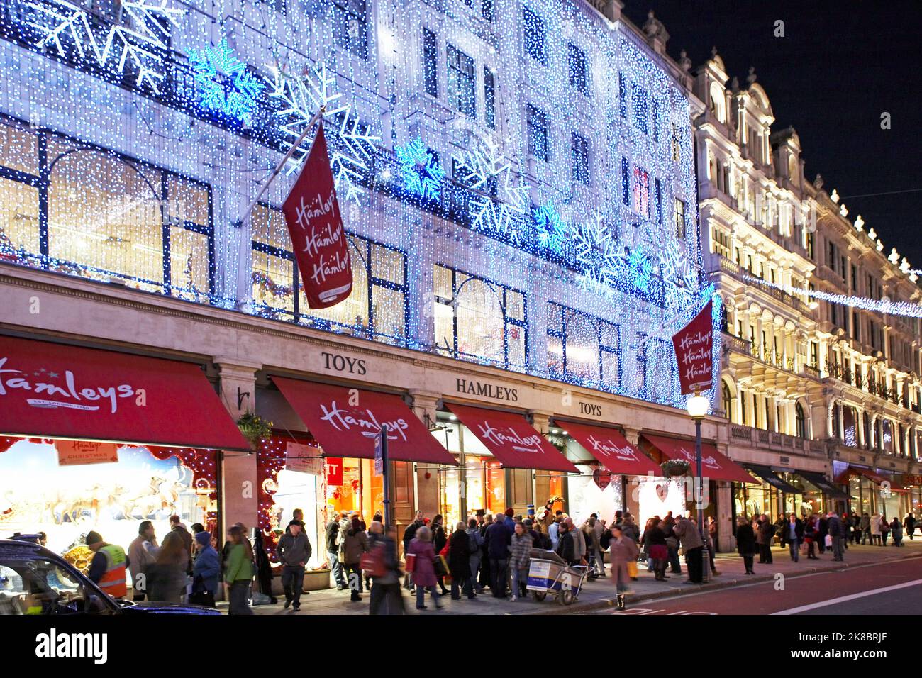 Hamleys Toy Shop at Christmas Regents Street London UK Stock Photo - Alamy