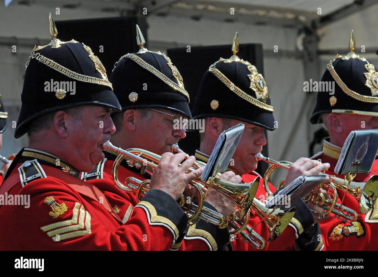 Armed forces brass band hi-res stock photography and images - Alamy