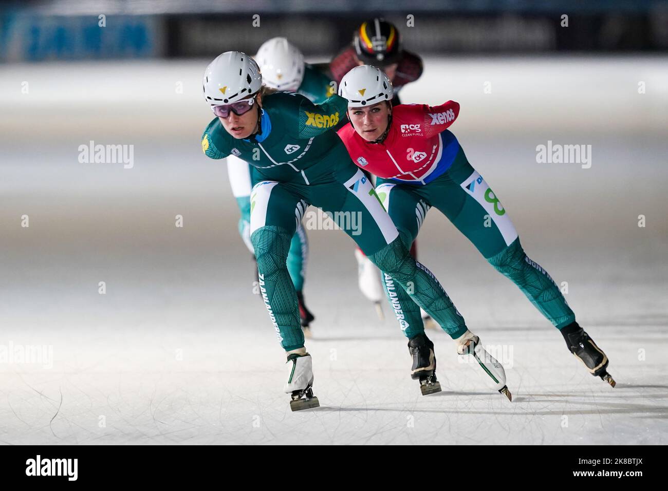 AMSTERDAM, NETHERLANDS - OCTOBER 22: Arianna Pruisscher of team Albert ...