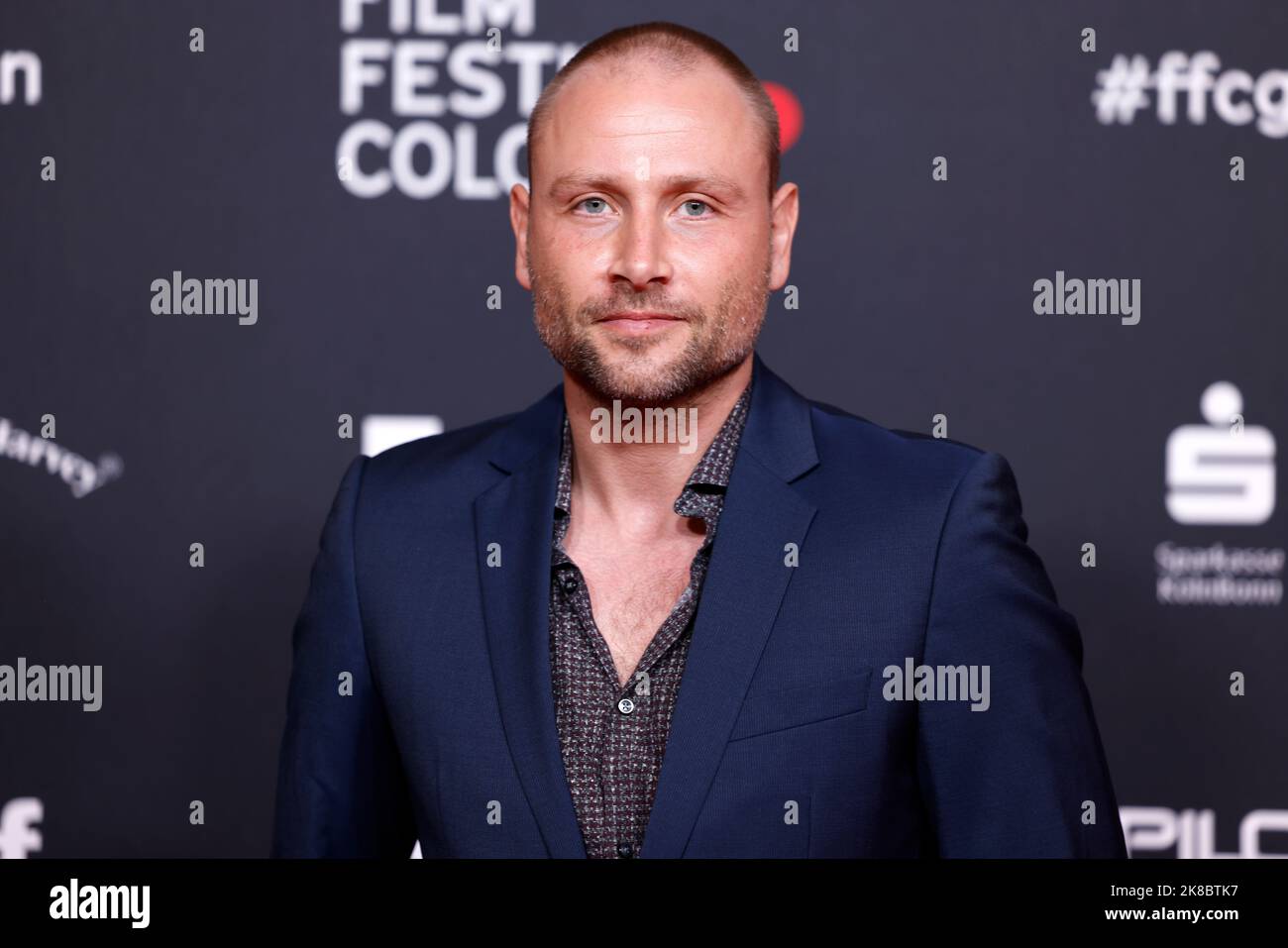 Cologne, Germany. 22nd Oct, 2022. Actor Max Riemelt, arrives for the ...