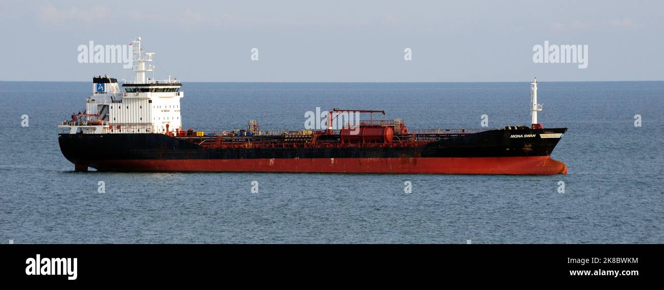 English Channel, Southampton, England - 3rd August 2021:Mona Swan ...