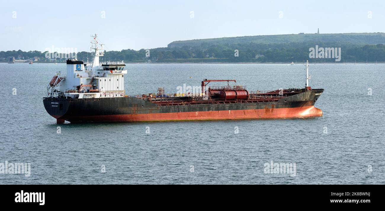 English Channel, Southampton, England - 3rd August 2021:Mona Swan ...