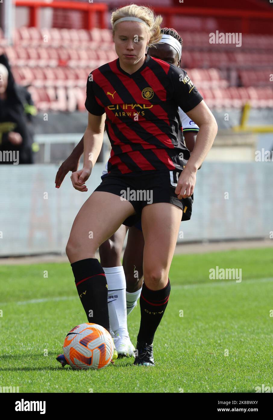 London, UK. 22nd Oct, 2022. Julie Blakstad of Manchester City WFC ...