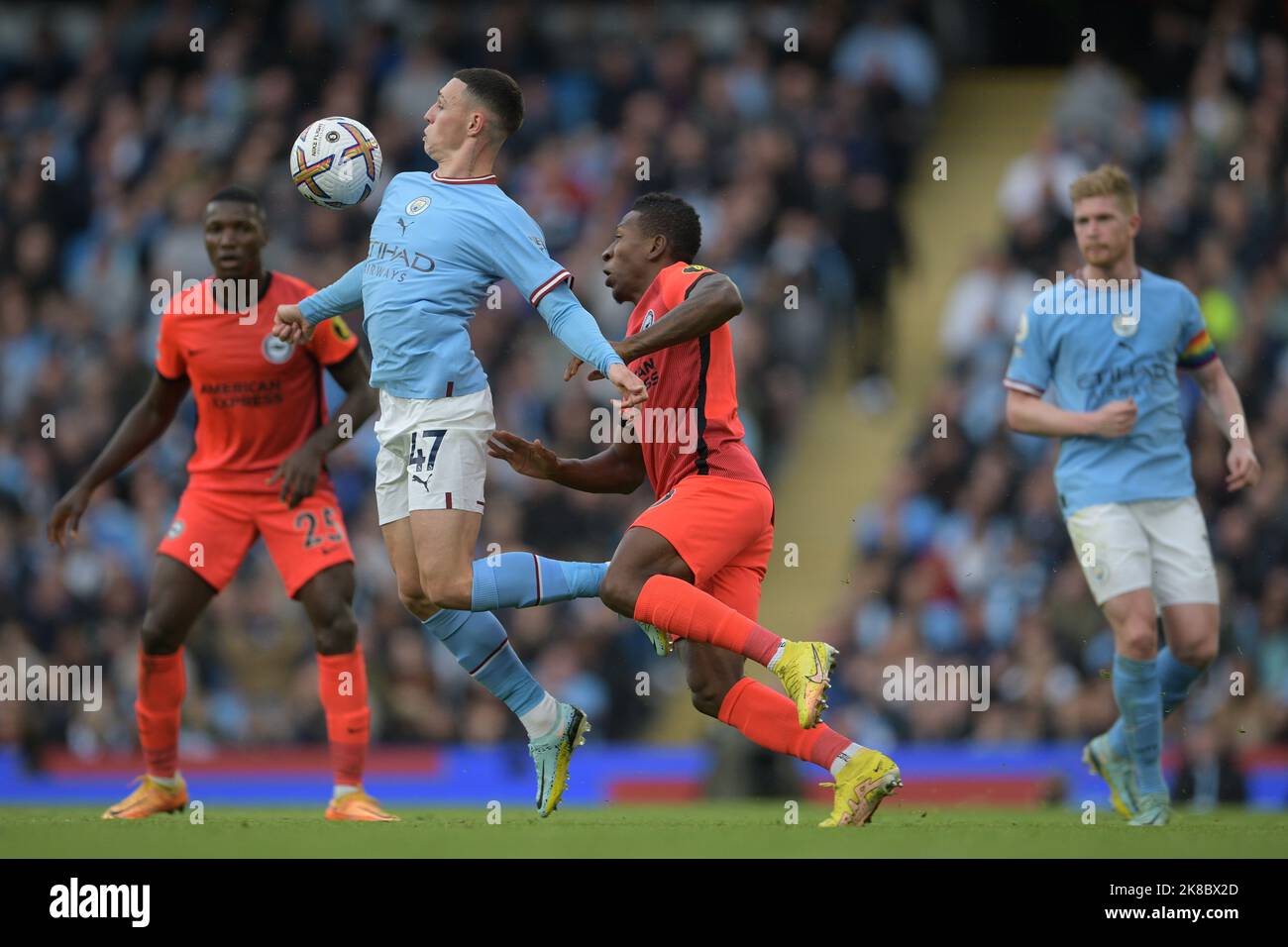 22nd October 2022; City Stadium, Manchester, England; Premier Leage ...